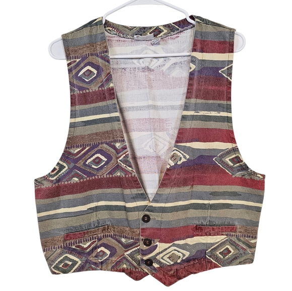 Chico's | Jackets & Coats | Vintage Chicos Button Down Southwestern ...